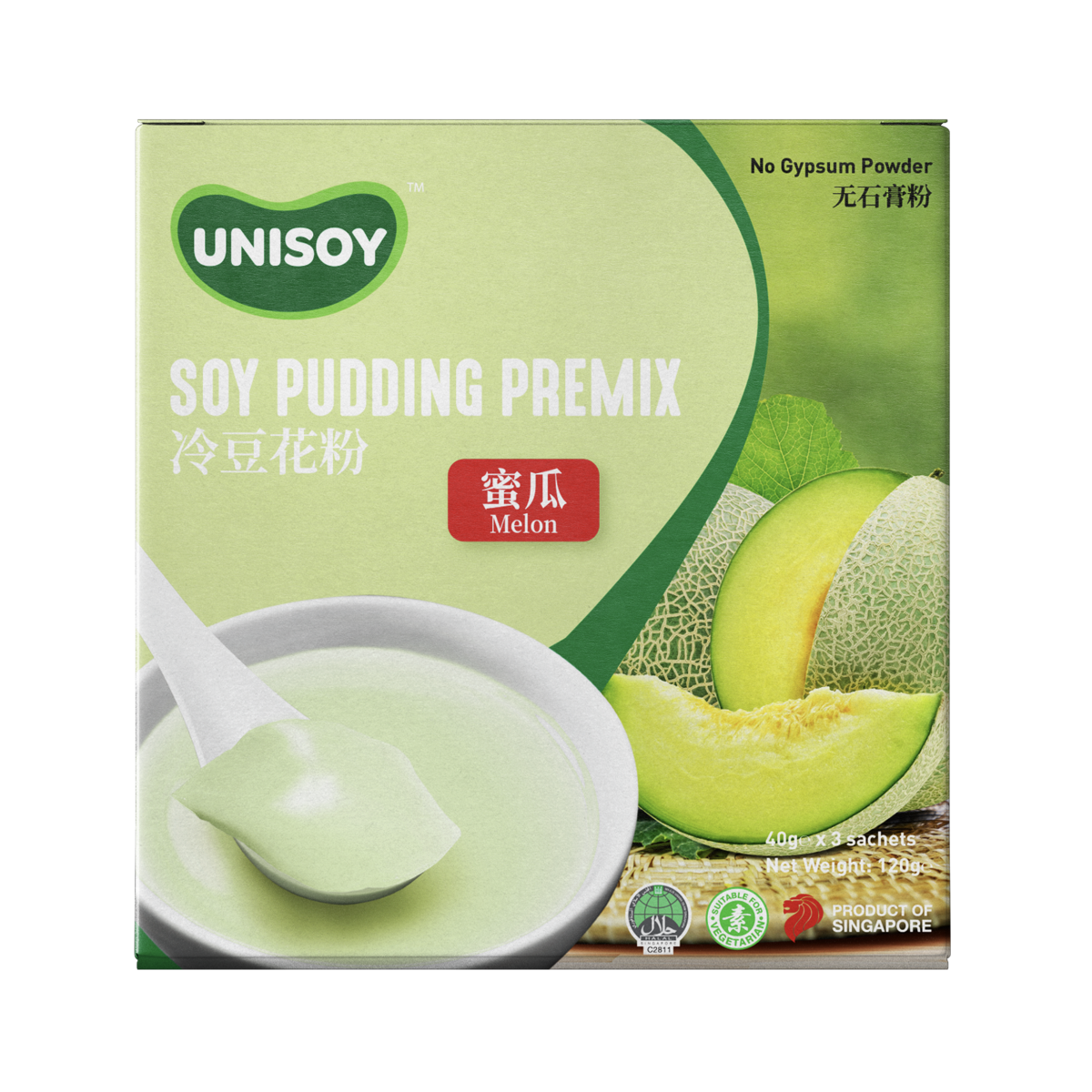 UNISOY Soy Melon Pudding Premix