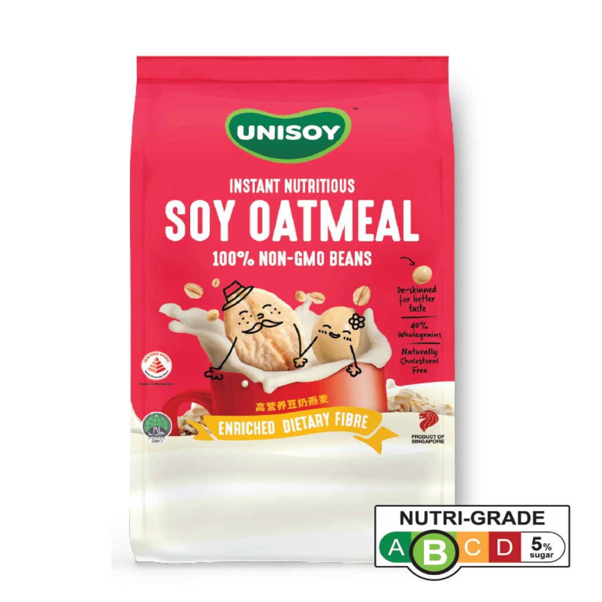 UNISOY Nutritious Soy Oatmeal