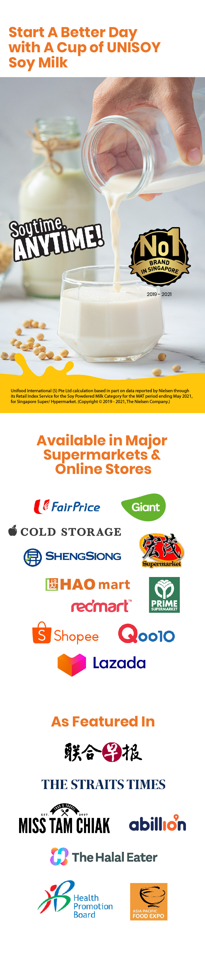 UNISOY Nutritious Soy Milk Powder